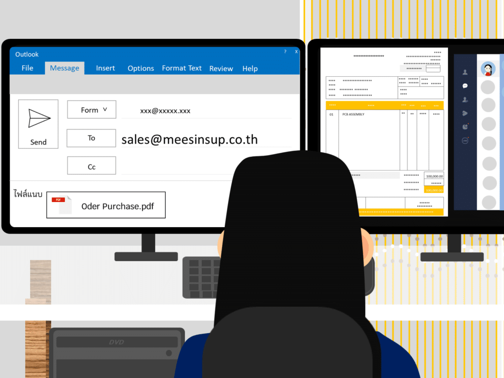 PCBA รับประกอบแผงวงจรอิเล็กทรอนิกส์ PCB assembly Thailand